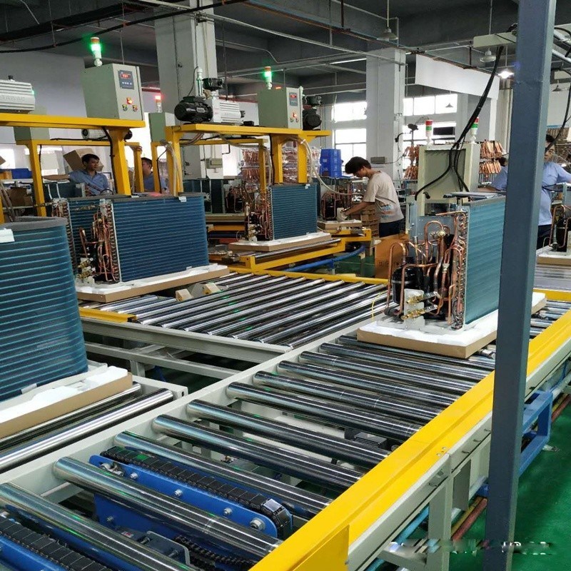 Automatic Air Conditioner Assembly Line 150 KG With Touch Screen And ...