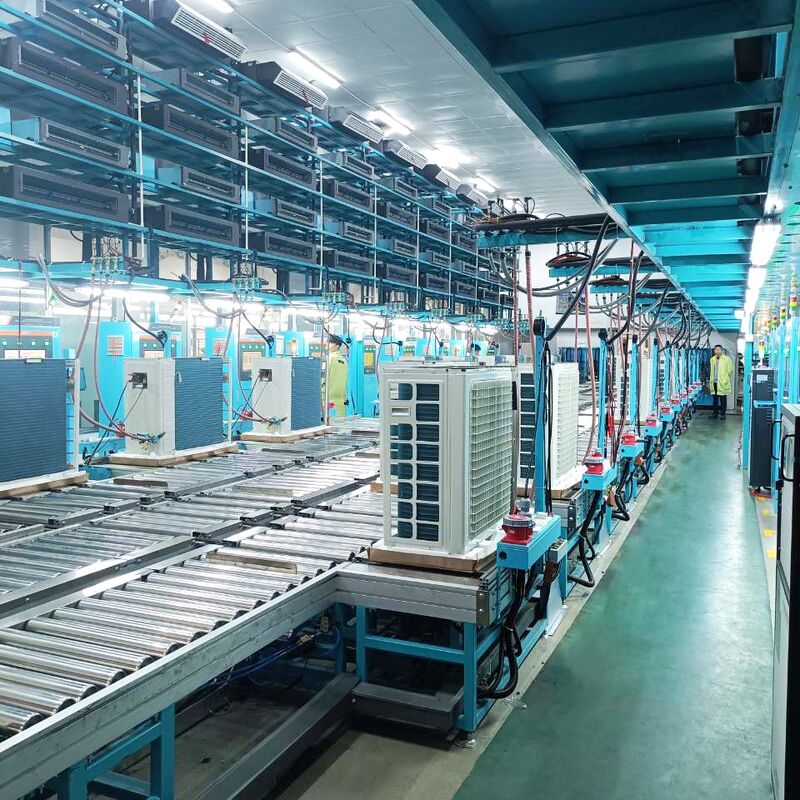 Split Type Air Conditioner Automation Conveyor Line with Test System