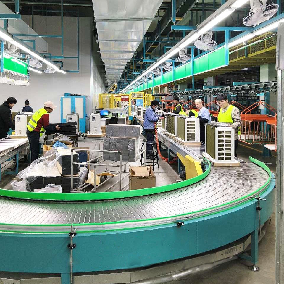 AC Professional Air Conditioner Assembly Production Line Equipment with ...